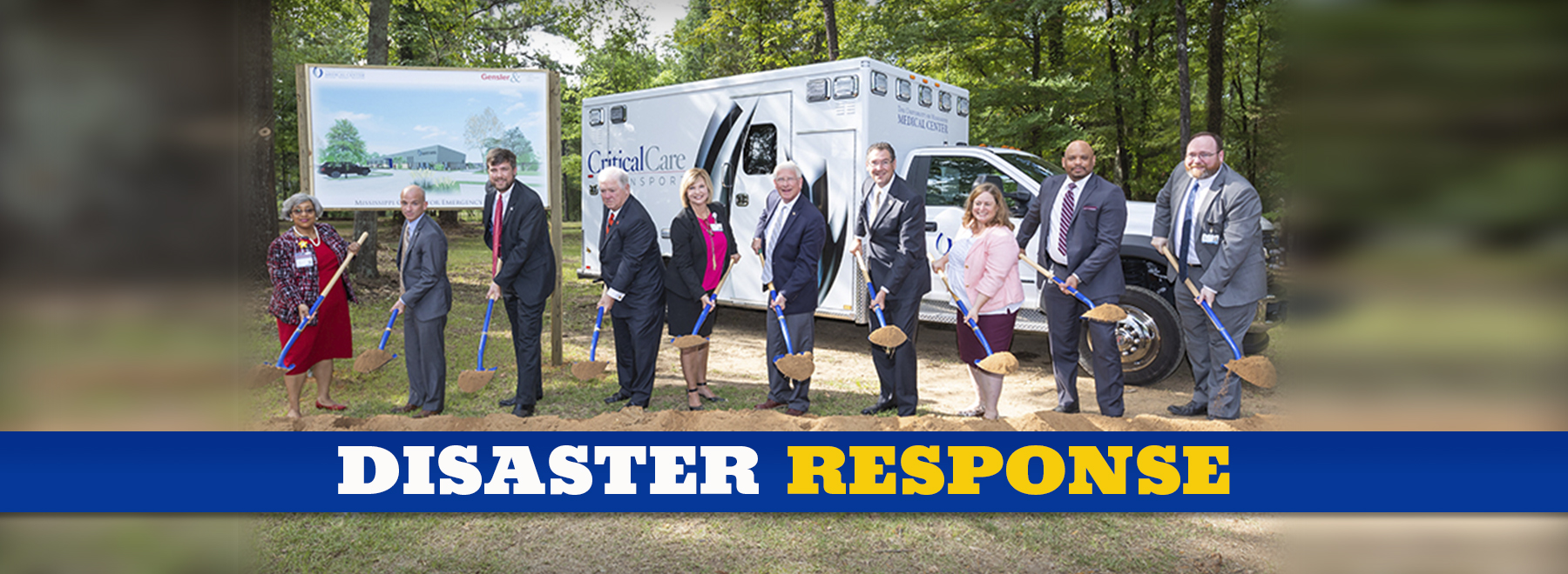 Groundbreaking signals coordinated emergency response facility at UMMC ...